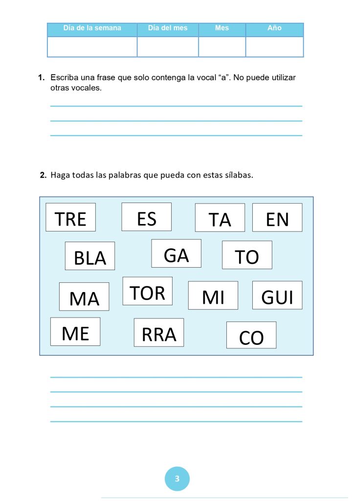 Cuadernillo Estimulación Cognitiva Adultos Nivel 2 número 1 - IVANN Academy
